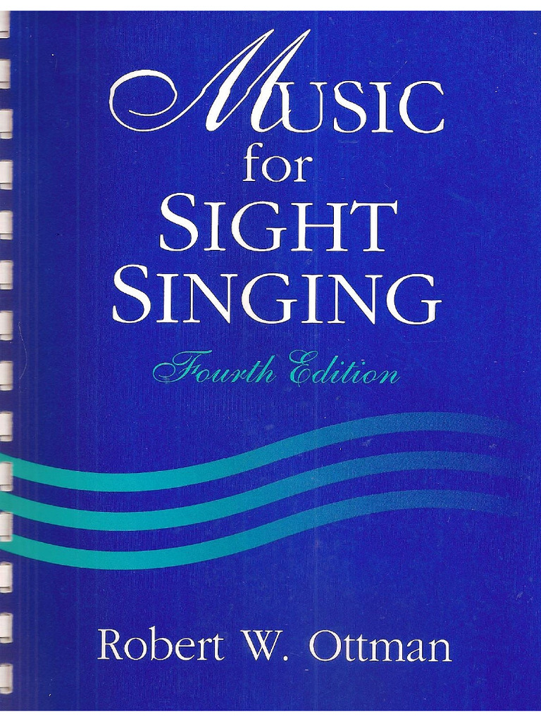 Music For Sight Singing Fourth Edition Robert W Ottman 1 | PDF