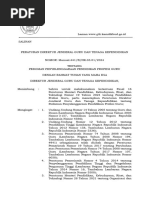 Permendikdasmen No 11 Tahun 2025 Tentang Pemenuhan Beban Kerja Guru | PDF