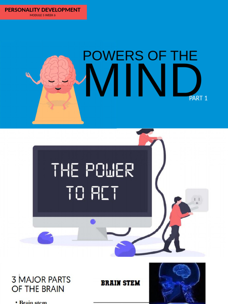 Perdev Week 7 Power of Mind | PDF