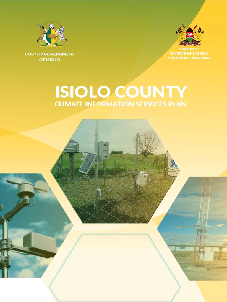 Isiolo County Climate Services Plan | PDF | Climate | Disaster Risk ...