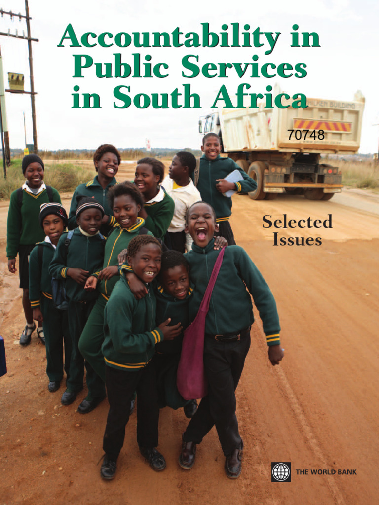 Accountability in Public Services in SA | PDF | Accountability | Policy