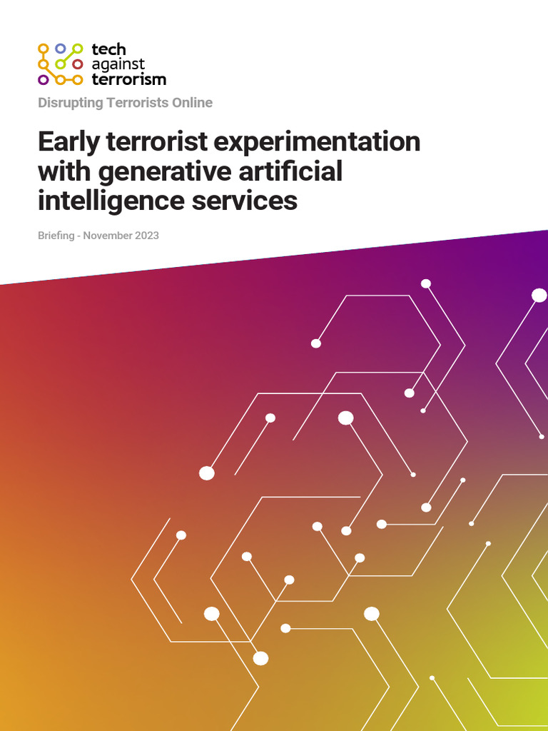 Terrorist Use of Generative AI: Risks | PDF | Artificial Intelligence ...