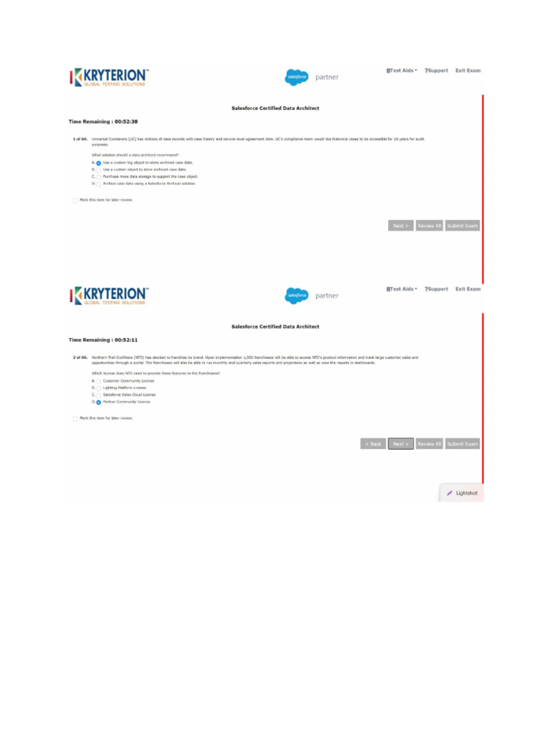 Salesforce Data Architect Dumps - Set 1 | PDF