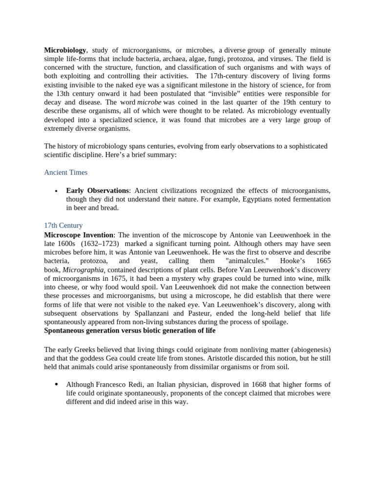 Jubep Microbiology Notes | PDF | Virus | Bacteria