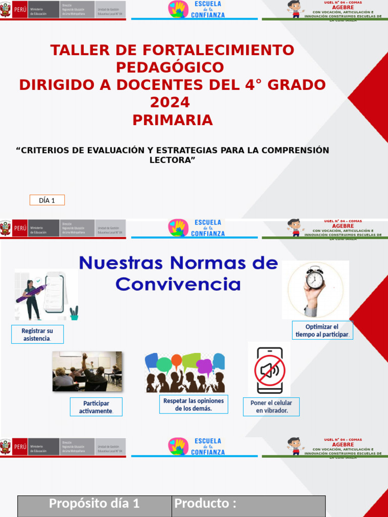 Dia 1 - Criterios de Evaluacion | PDF | Razonamiento deductivo | Aprendizaje