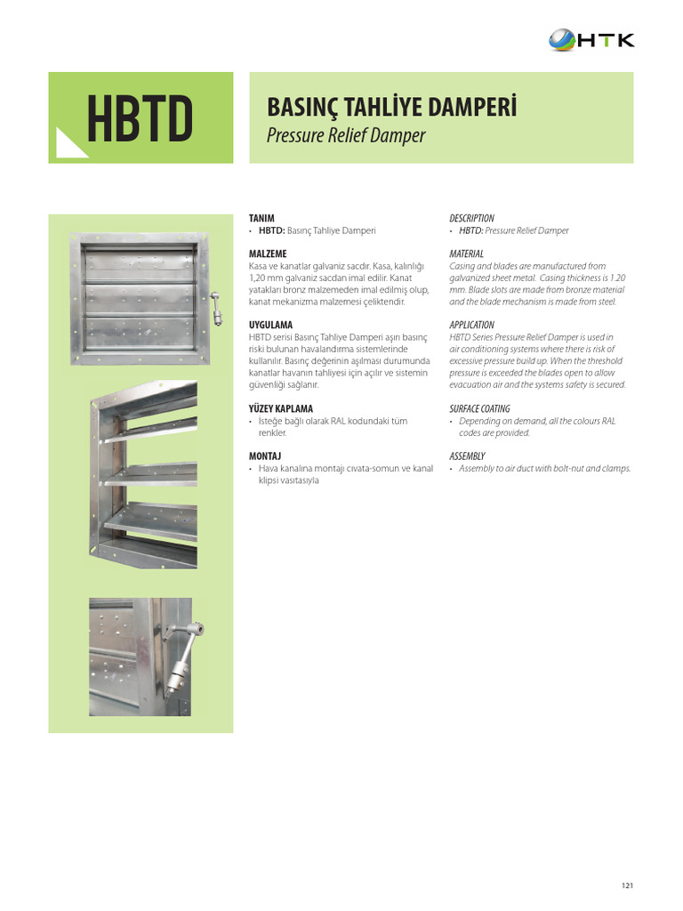 35 Relief Damper | PDF