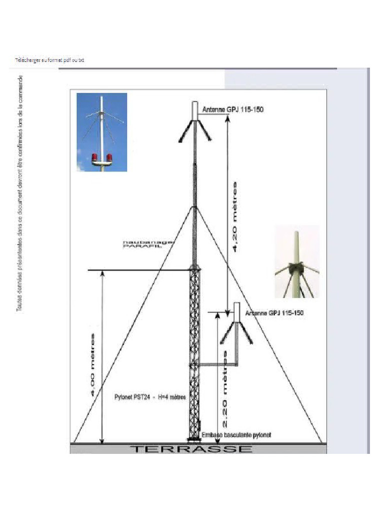 Antenne Distance | PDF