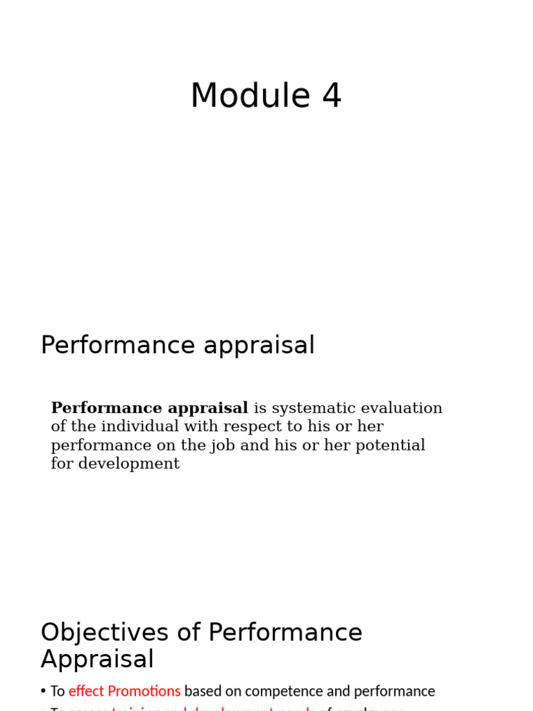 unit IV | PDF | Performance Appraisal | Beekeeper