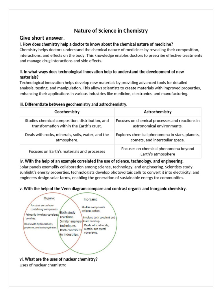Chemistry Notes Class 9 | PDF | Chemical Bond | Ionic Bonding