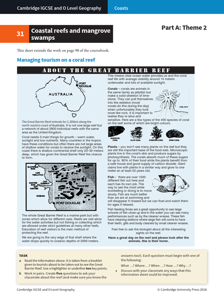 Geo | PDF | Coral Reef | Coral