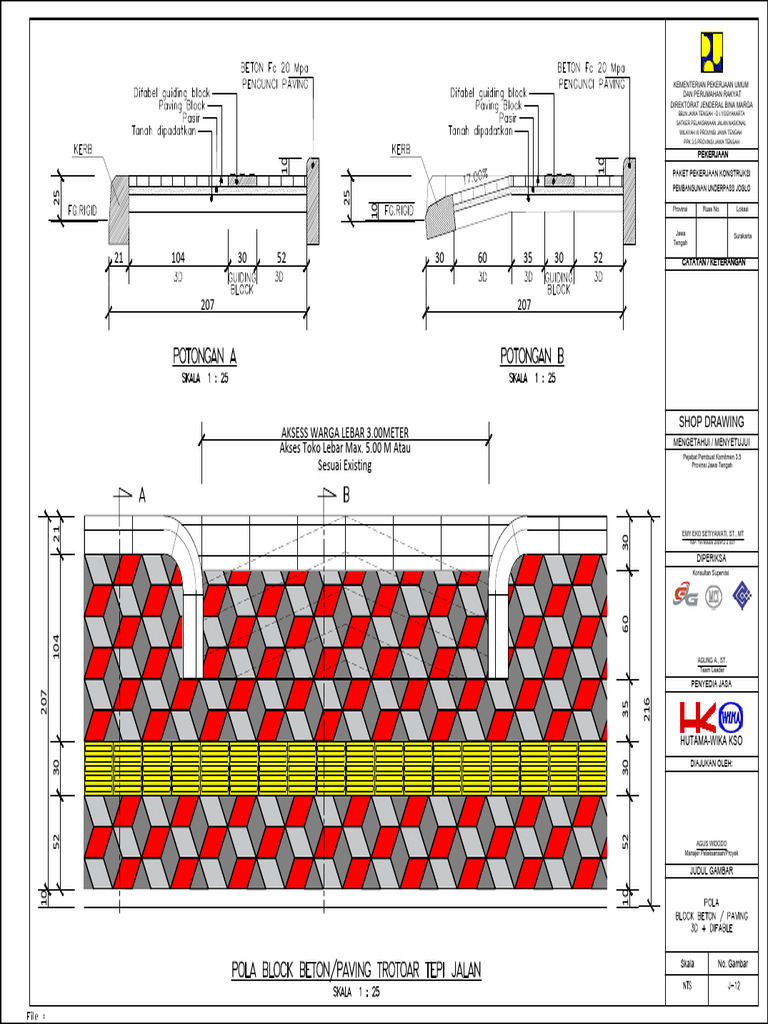 Paving Dan Trotoar | PDF