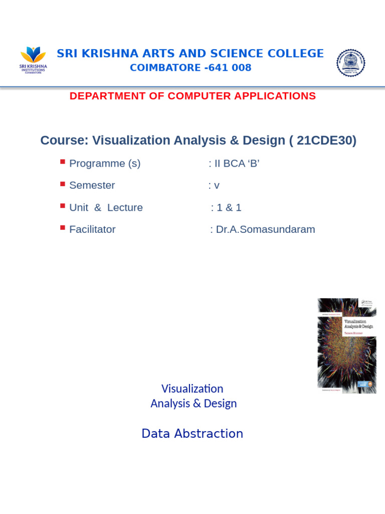 DV - Unit 1 - L1 | PDF | Data | Spatial Analysis