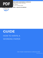 MUN Draft Resolution Format | PDF