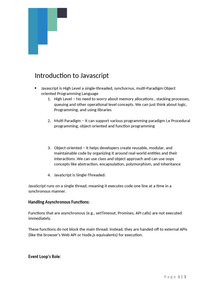 Js Notes Important | PDF