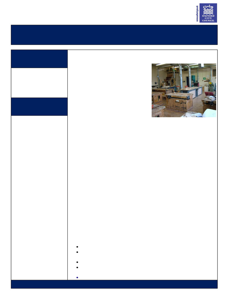 Workshop Safety | PDF | Occupational Safety And Health | Housekeeping