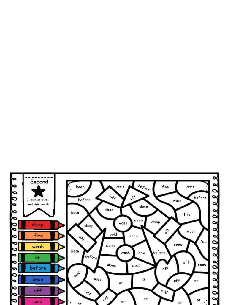 Coloring Activity | PDF