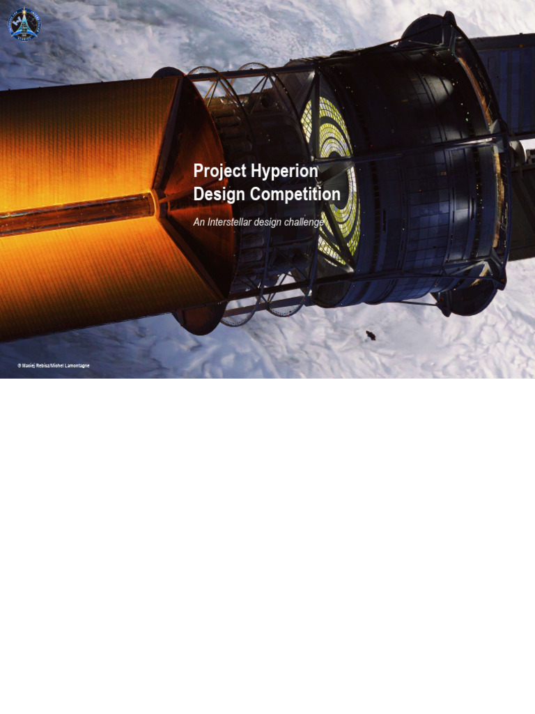 I4is Project Hyperion Competition Brief Rev 1 | PDF | Interstellar ...