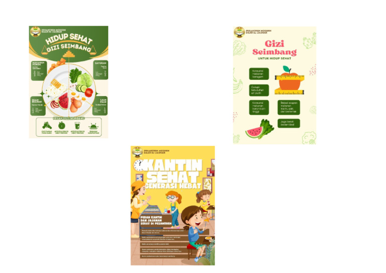 Poster Ajakan Makan Sehat | PDF