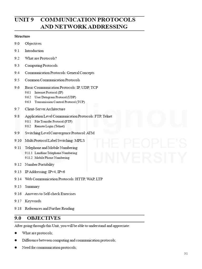 Unit 9 | PDF | Internet Protocols | Transmission Control Protocol