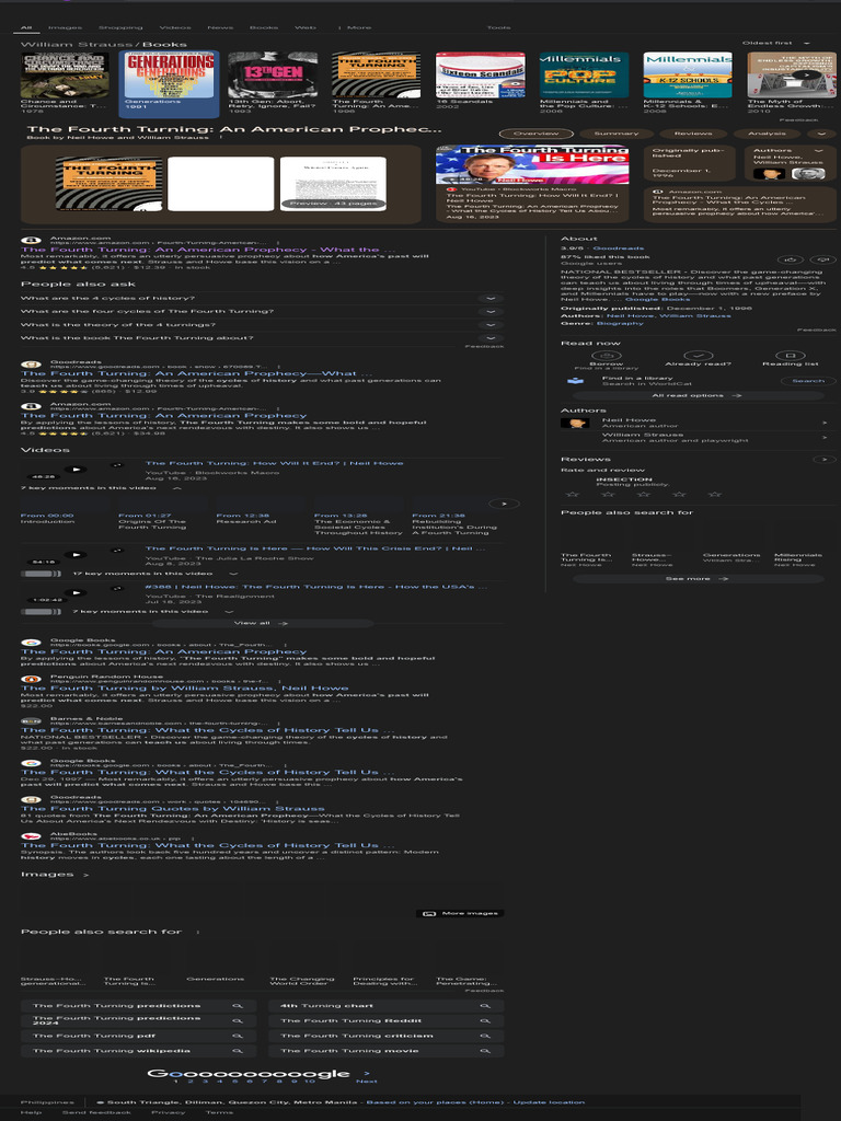 The Fourth Turning An American Prophecy - What The Cycles of History ...