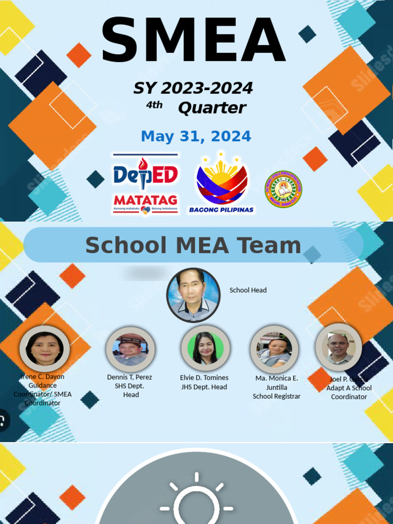 SMEA 4th Quarter - PPTX Final | PDF | Cognition | Learning