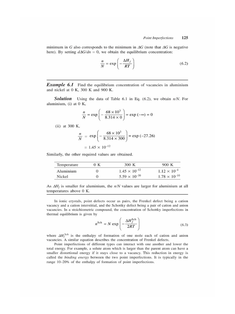 Material Science Unit 1 Problems and MCQ | PDF