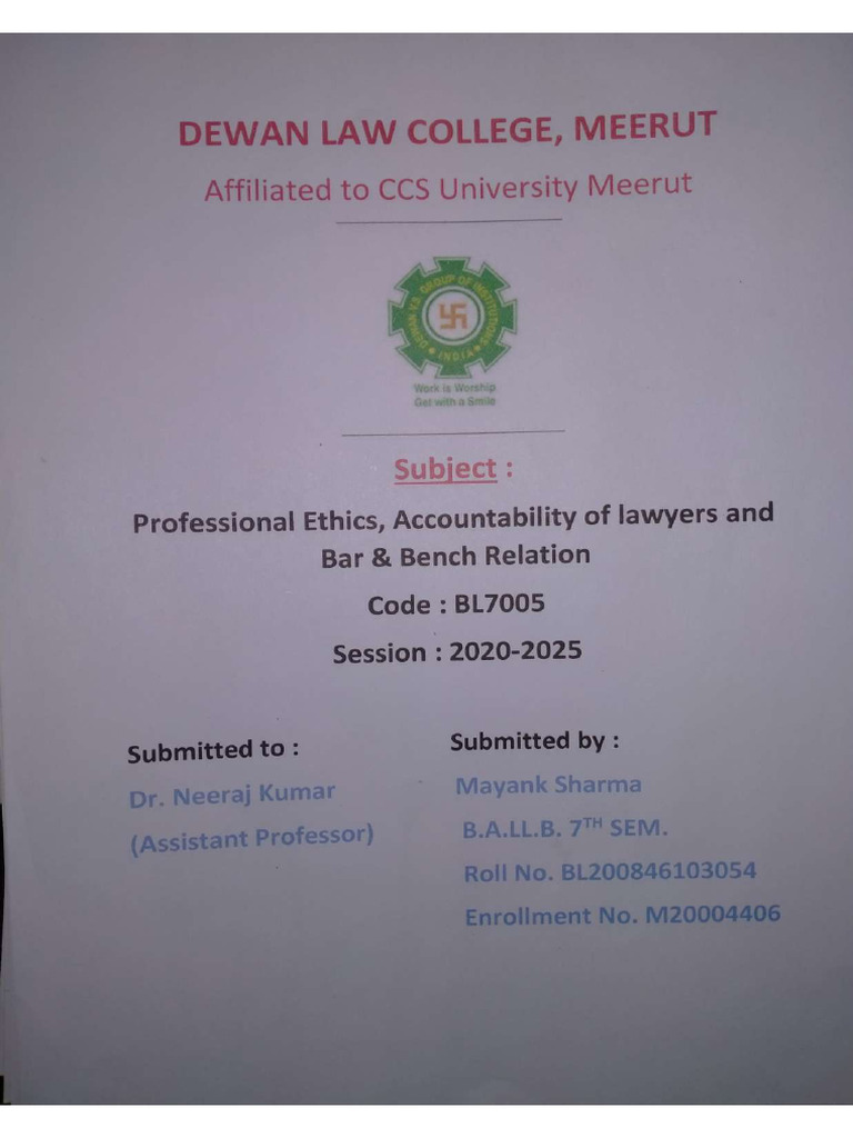 Prof. Ethics Practical File - Compressed | PDF