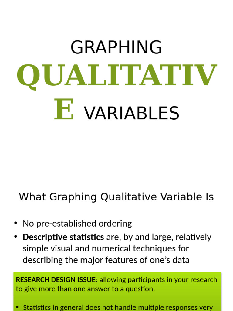 2 - Graphing Qualitative Variables | PDF | Chart | Pie Chart