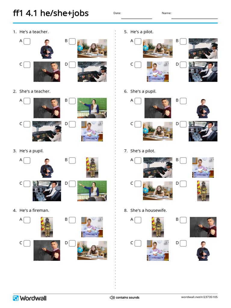 ff1 41 He Shejobs Quiz | PDF