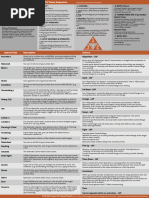 Lancer Combat Cheatsheet | PDF | Military Technology