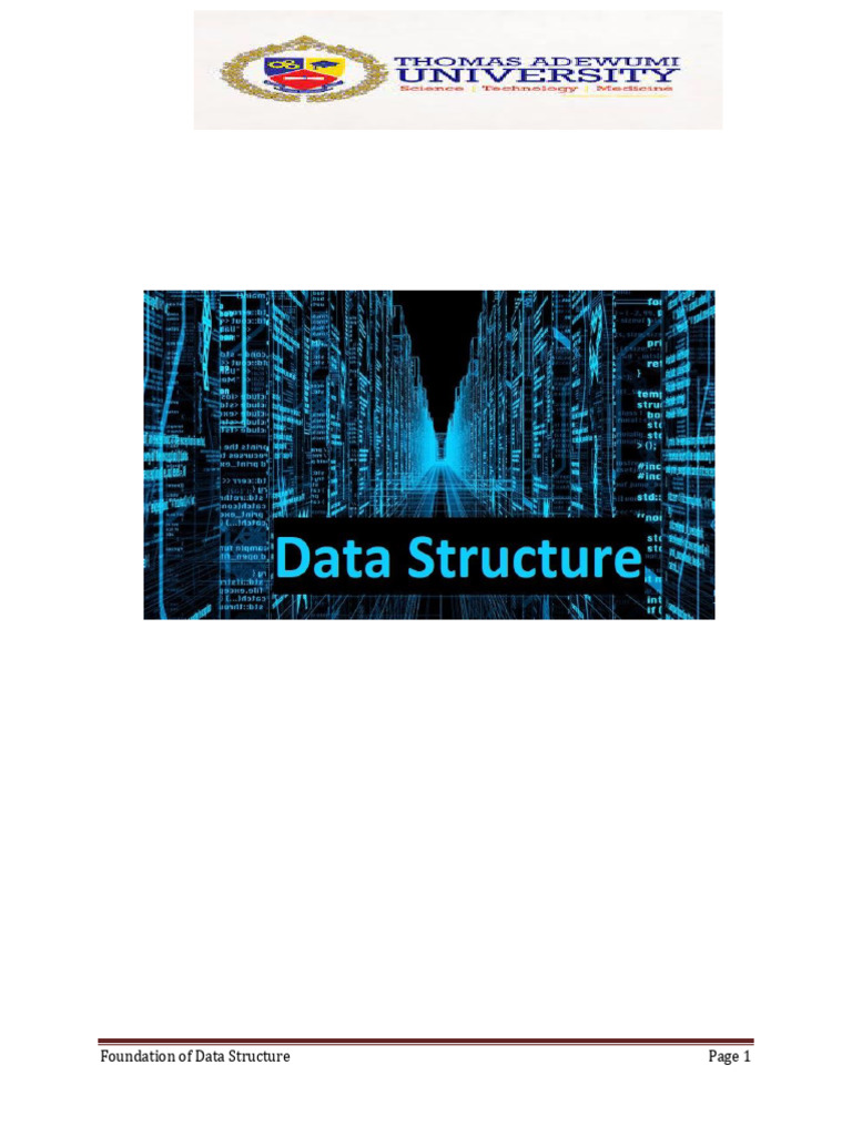 Data Structure Csc204 1716370942 Pdf Data Type Integer Computer Science