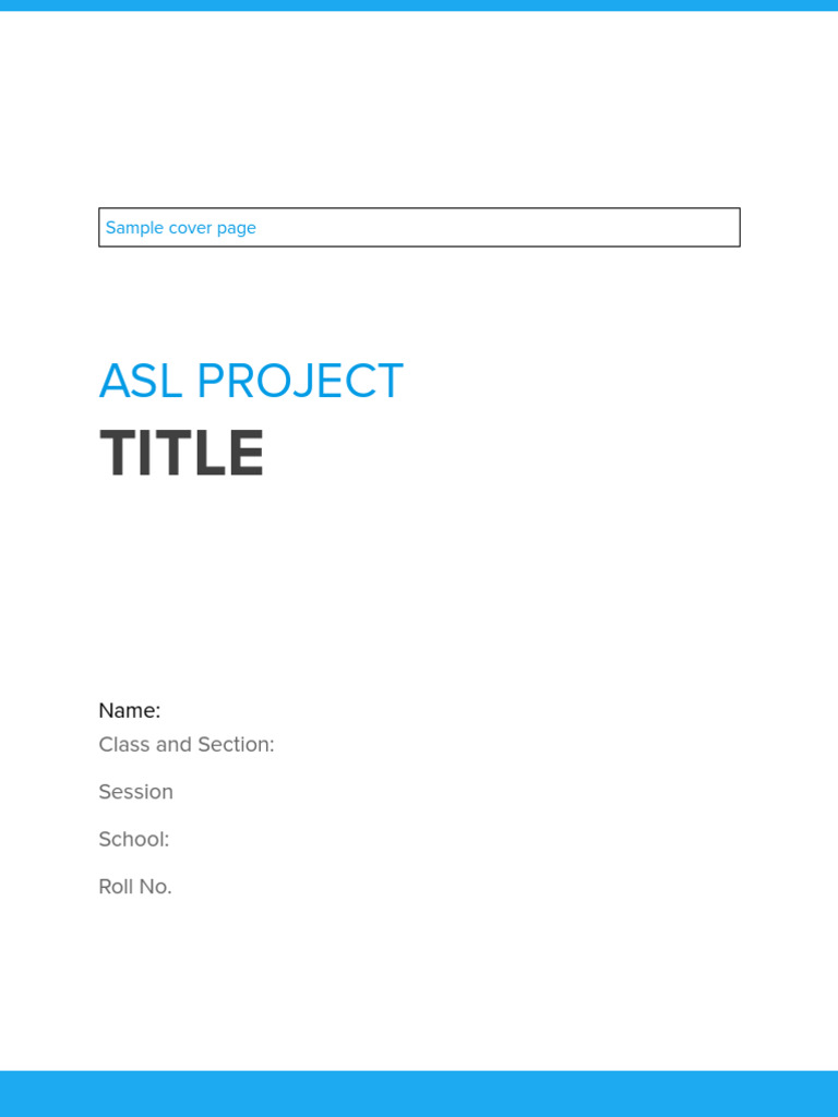 12 ASL Report | PDF