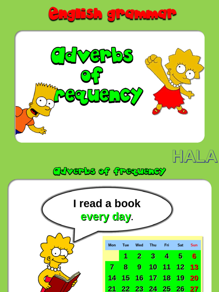 Adverbs of Frequency Hala | PDF | Alcohol