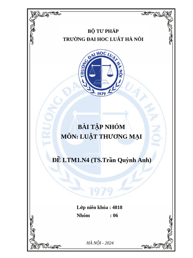 BTN LTM Nhóm 6 | PDF