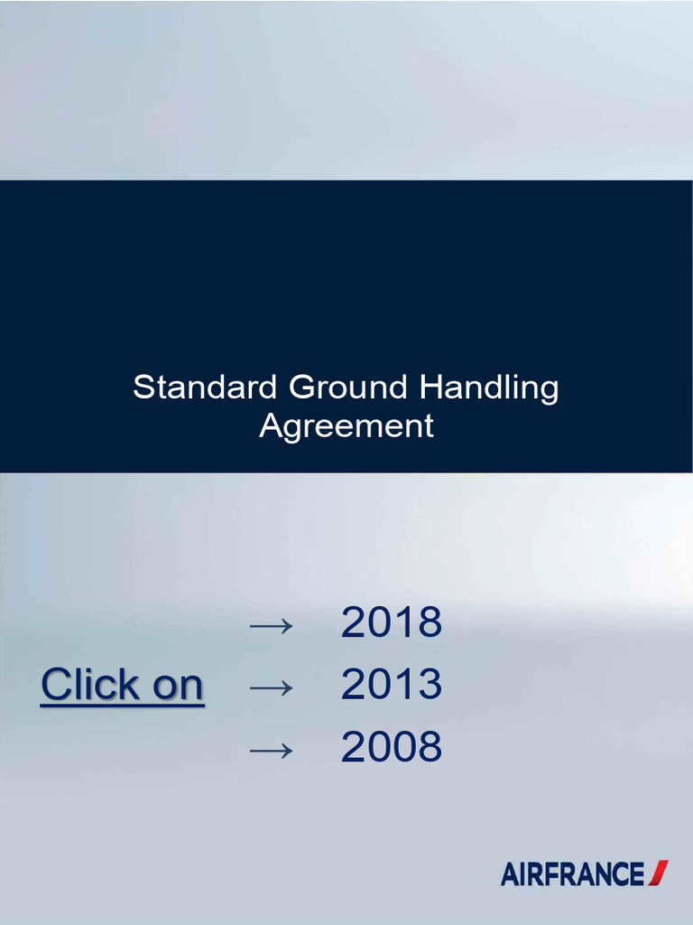 SGHA | PDF | Indemnity | Airlines