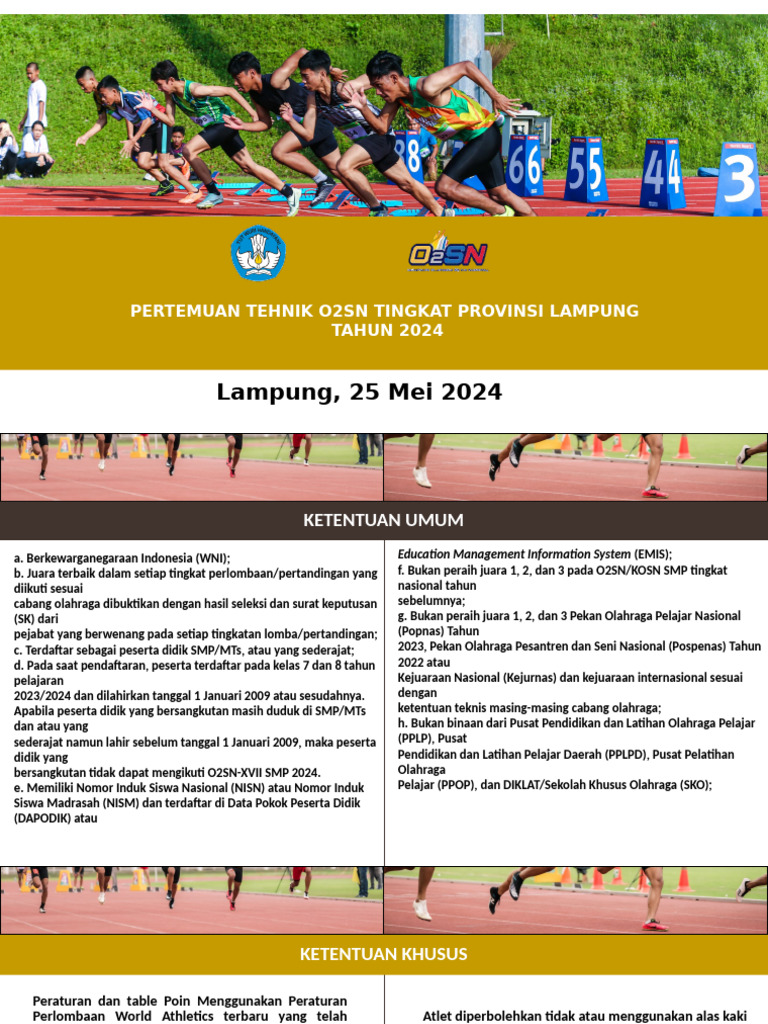 TM O2sn SMP Tingkat Prov Lampung Tahun 2024 | PDF