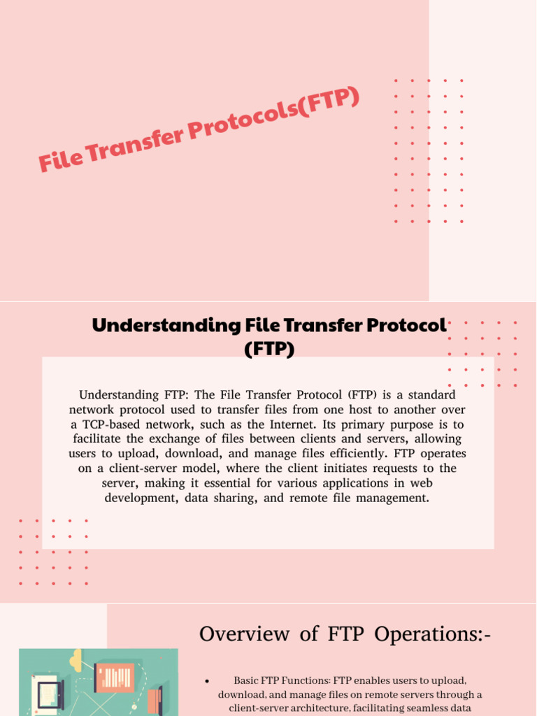 Slidesgo Optimizing Data Exchange A Comprehensive Overview of File Transfer Protocols ...