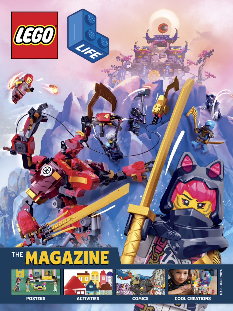 UK LEGOLife Iss2 2024 8plus | PDF | Lego | Toy Companies Of Denmark