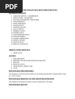 NPO Constitution Template Example | PDF | Nonprofit Organization ...