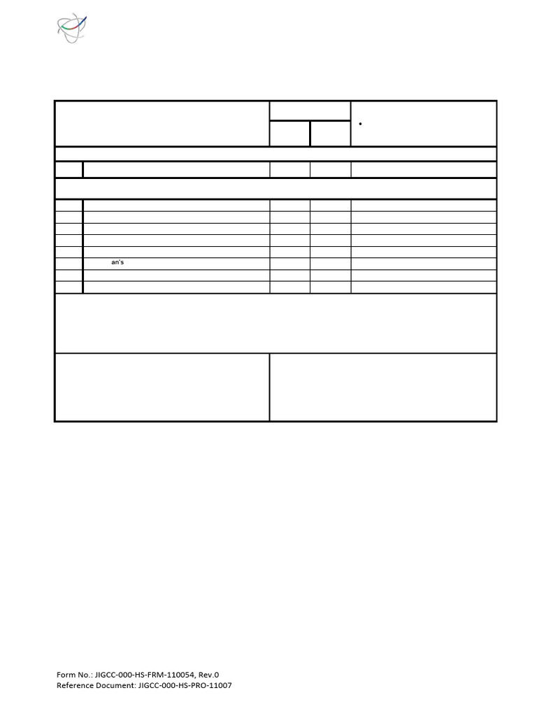 JIGCC-000-HS-FRM-11054 - 00-Power Tools Inspection Checklist | PDF