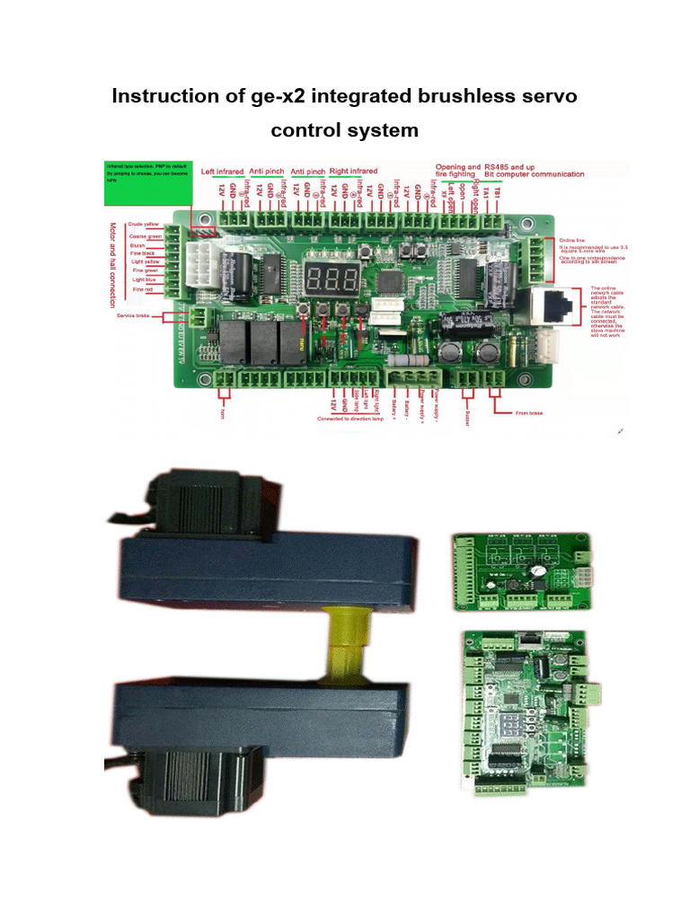 TS-SWG03Swing Gate-Manual | PDF | Relay | Manufactured Goods