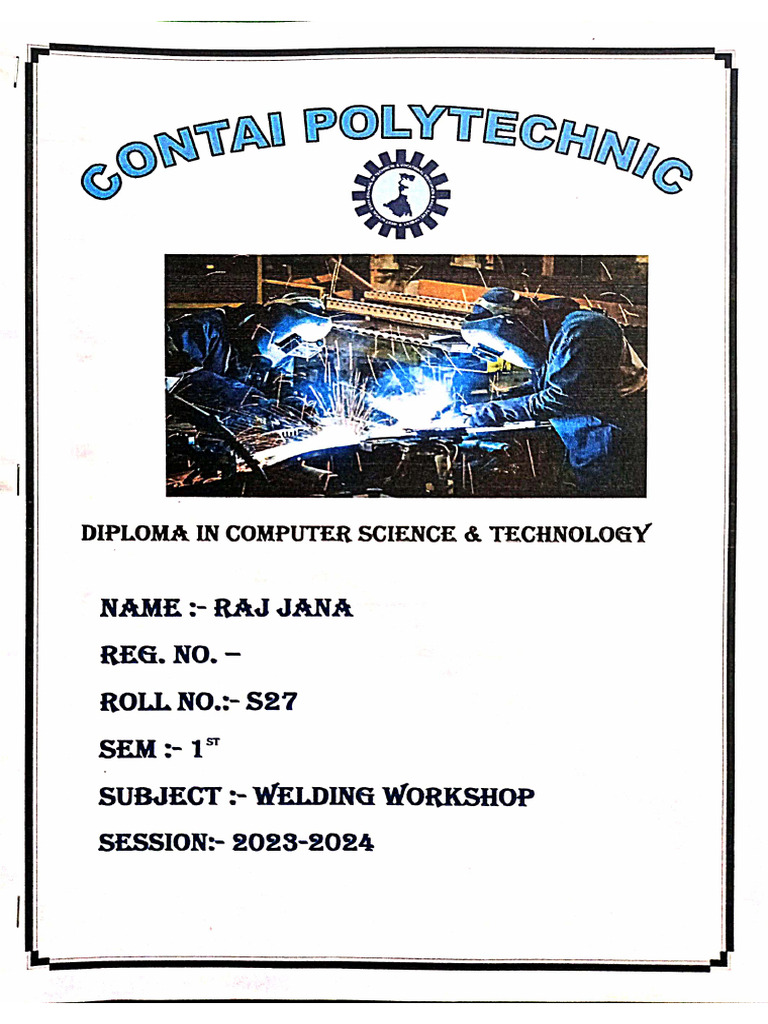 Welding Workshop | PDF