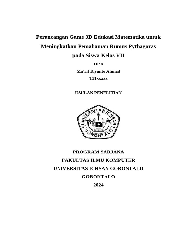 Revisi Proposal | PDF