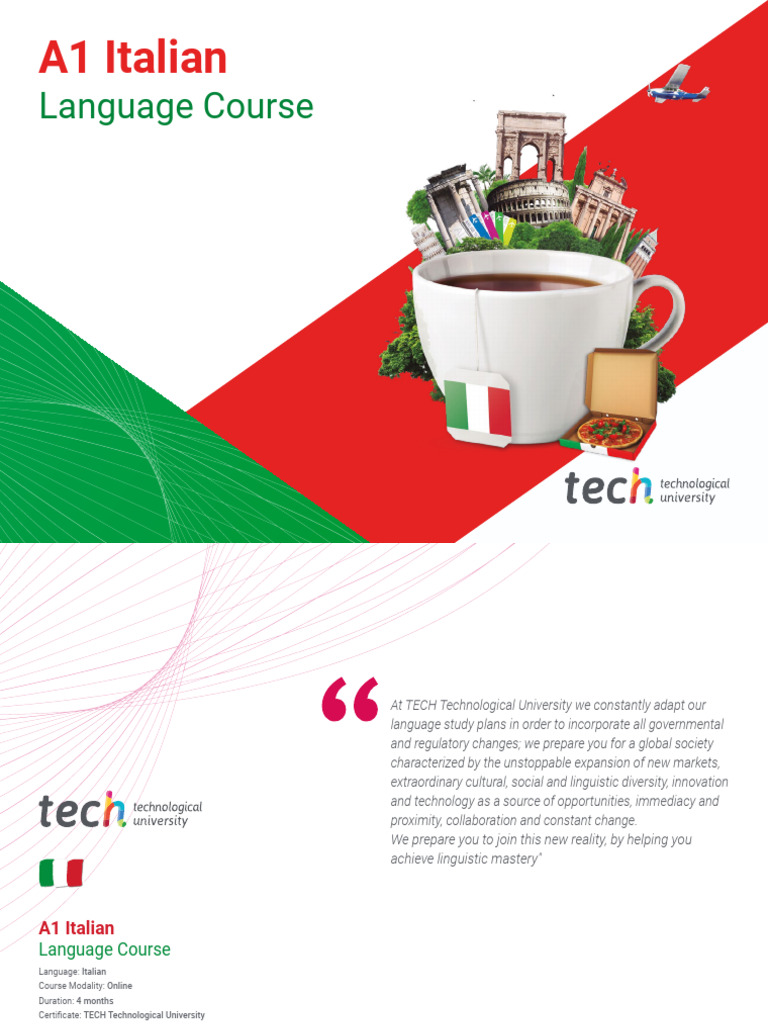 A1 Italian Course | PDF | Cognitive Science | Learning