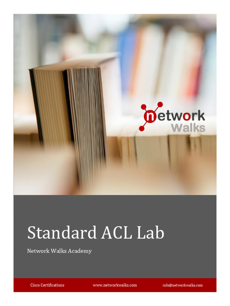 19.1. Standard ACL Lab v2.2 | PDF