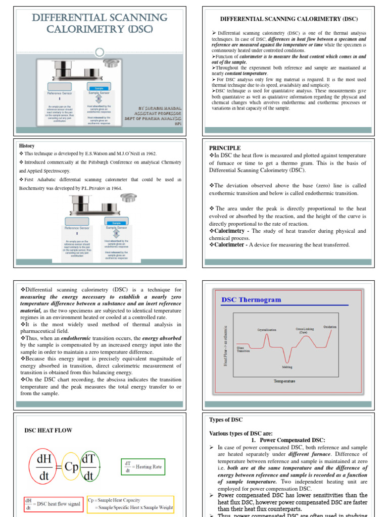 Dcs Tga Dta Full | PDF | Differential Scanning Calorimetry | Thermogravimetric Analysis