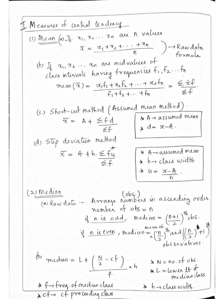 Formulas M3 | PDF