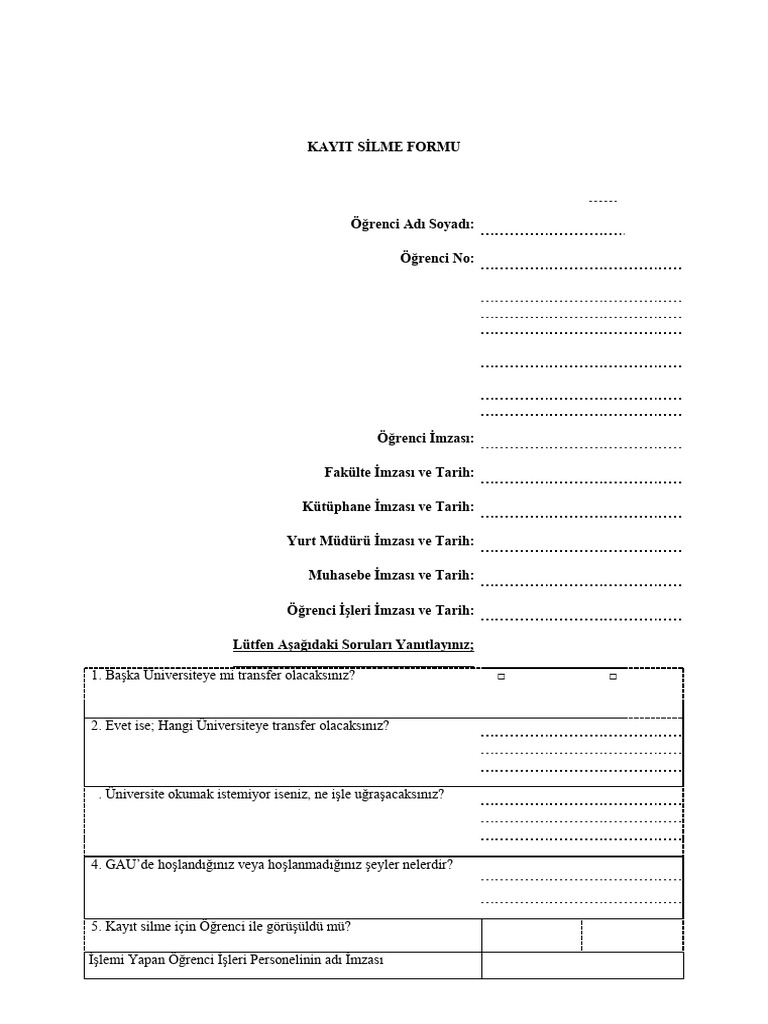 kayit_silme_formu[1] | PDF