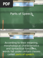 Parts of Speech Jeopardy Game | PDF | Noun | Adjective
