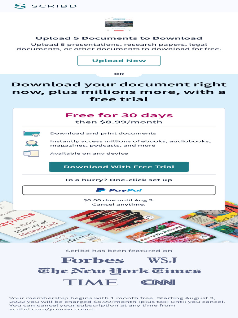 Choose A Plan Scribd | PDF